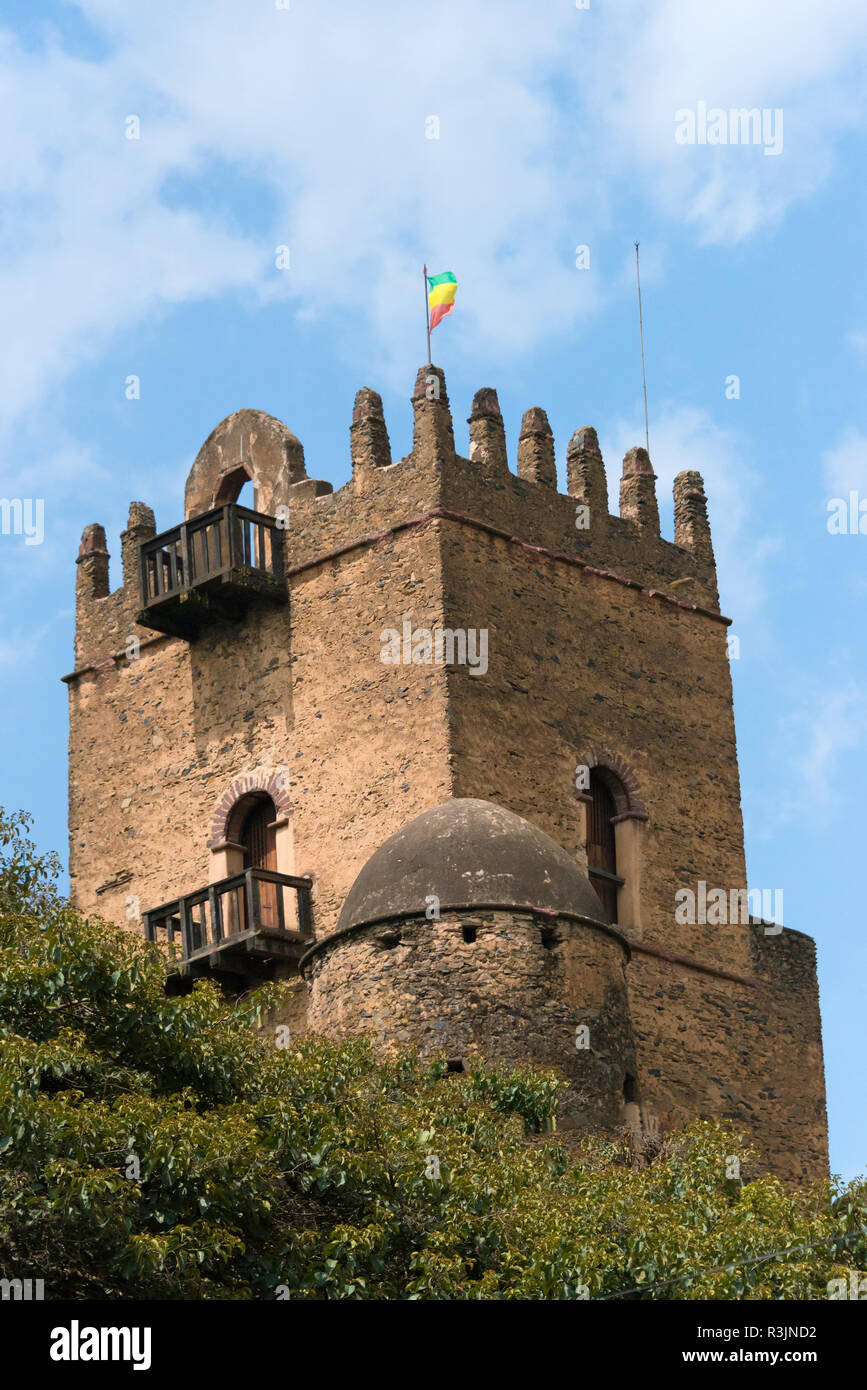 Fasilides' Castle in the fortress-city of Fasil Ghebbi (founded by ...