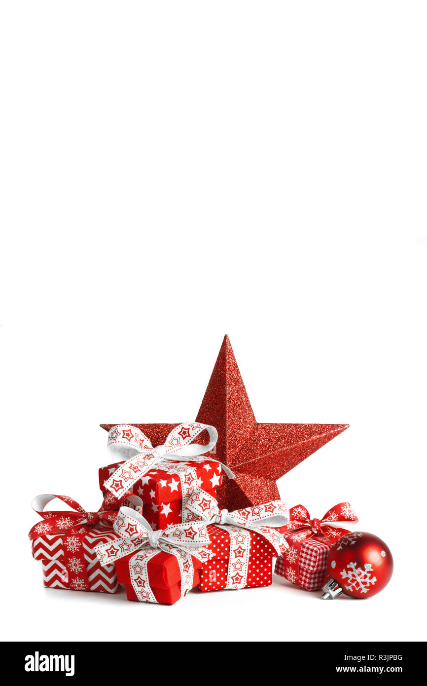 Shiny christmas tree gift boxes hi-res stock photography and images - Alamy