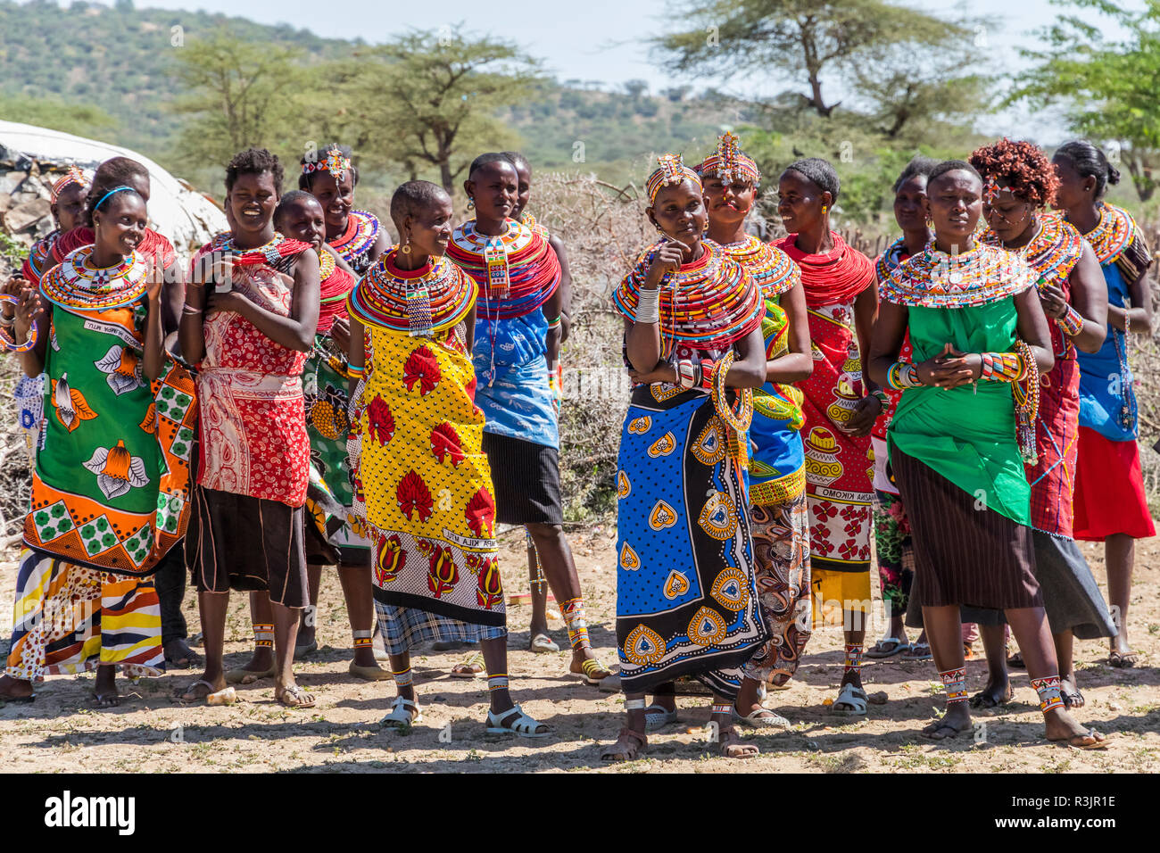 Samburu clothing hi-res stock photography and images - Alamy
