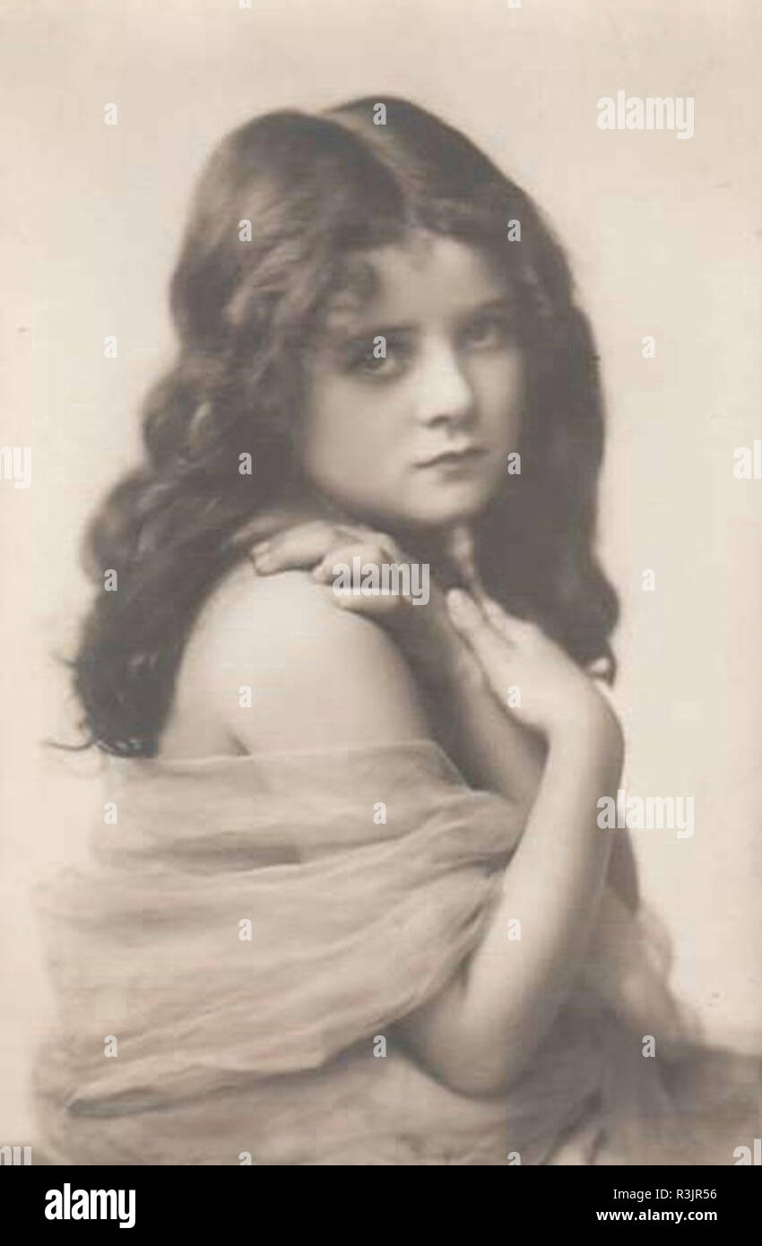 vintage image of a victorian child Stock Photo - Alamy