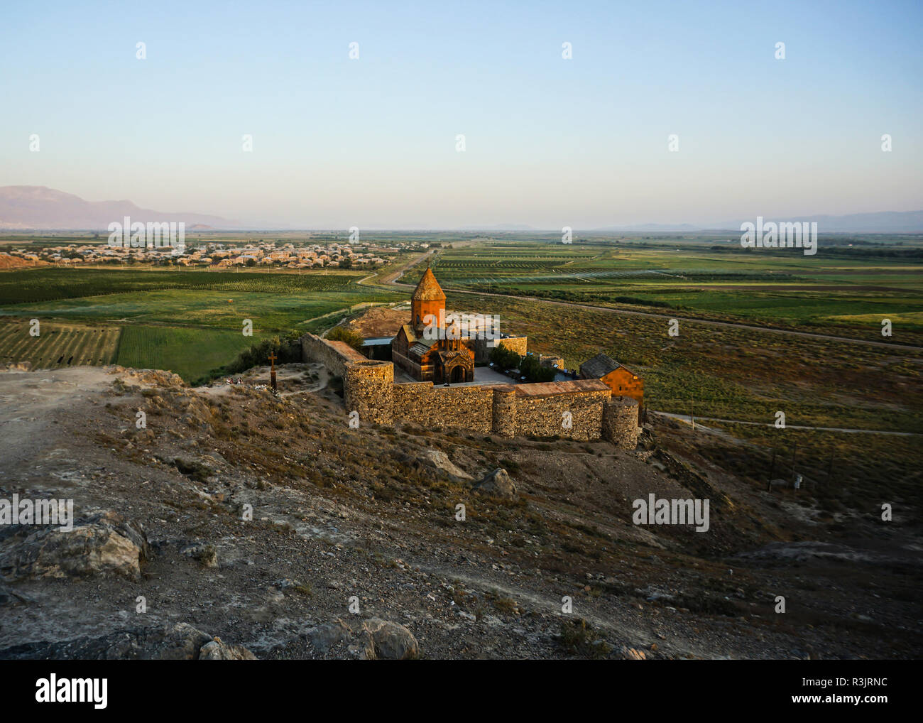 Khor virap sunset hi-res stock photography and images - Alamy