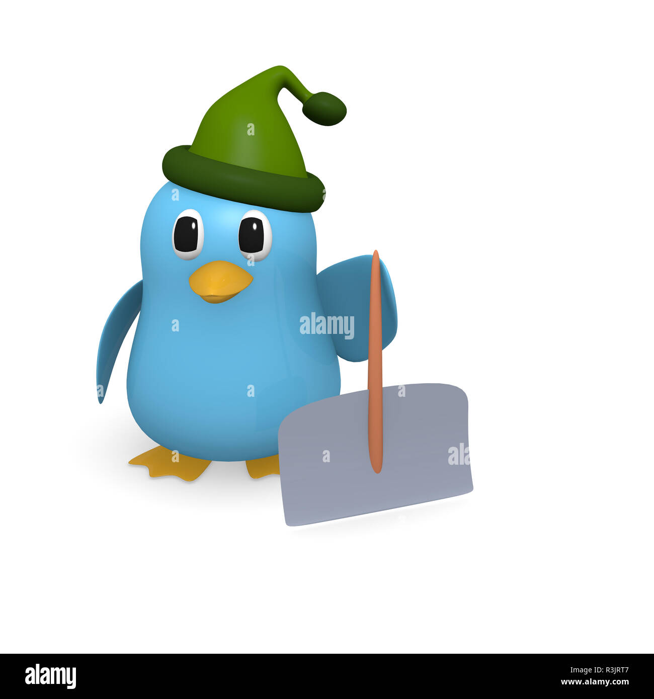 Weather cartoon character winter Cut Out Stock Images & Pictures - Alamy