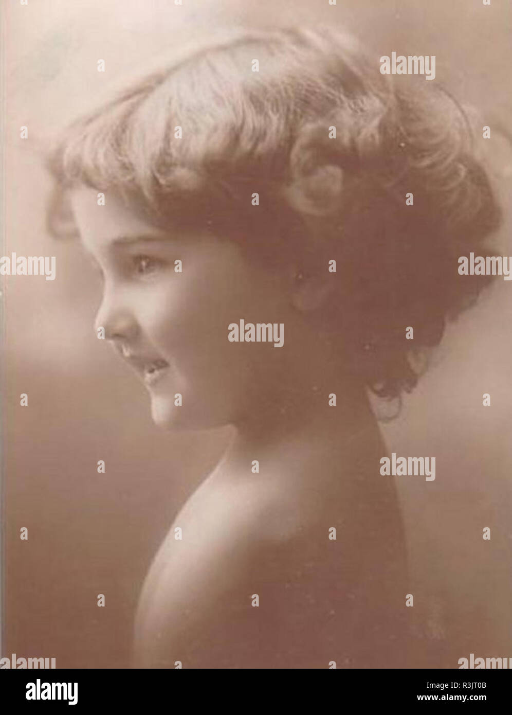 vintage image of a victorian child Stock Photo - Alamy
