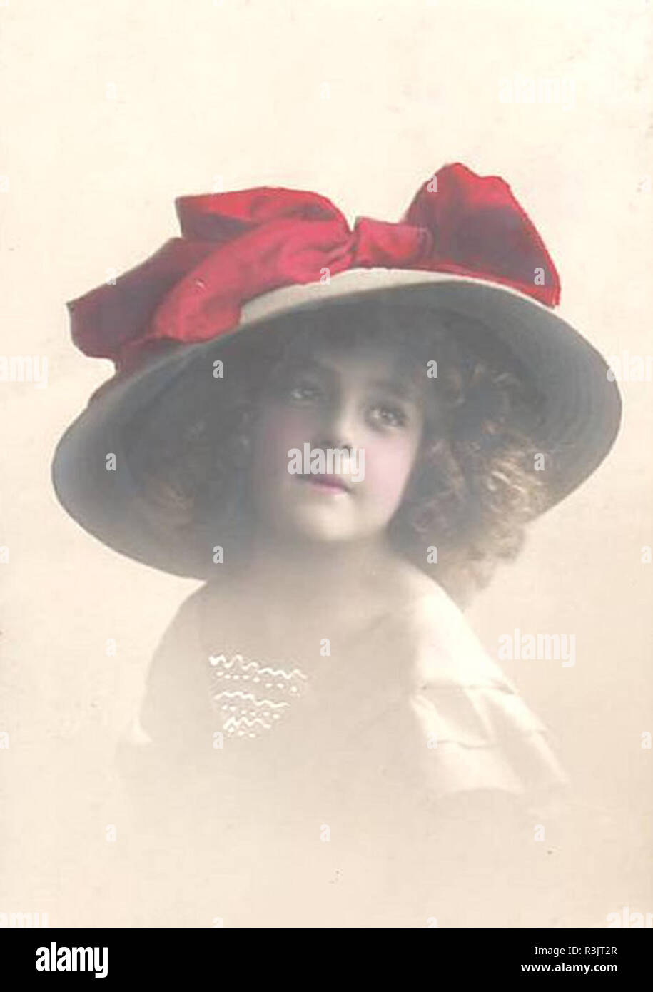 vintage image of a victorian child Stock Photo - Alamy