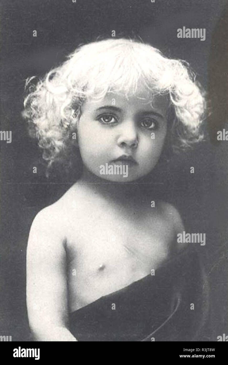 vintage image of a victorian child Stock Photo - Alamy