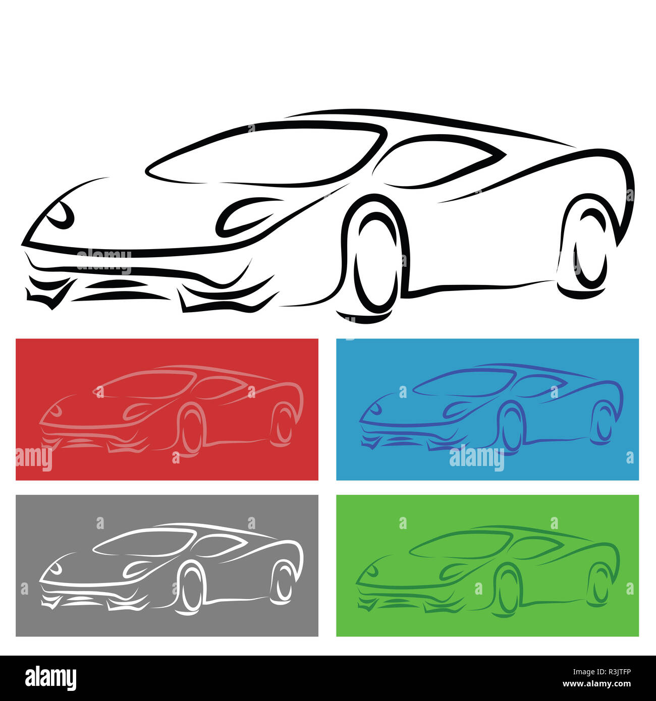 Modern railway signal Cut Out Stock Images & Pictures - Alamy