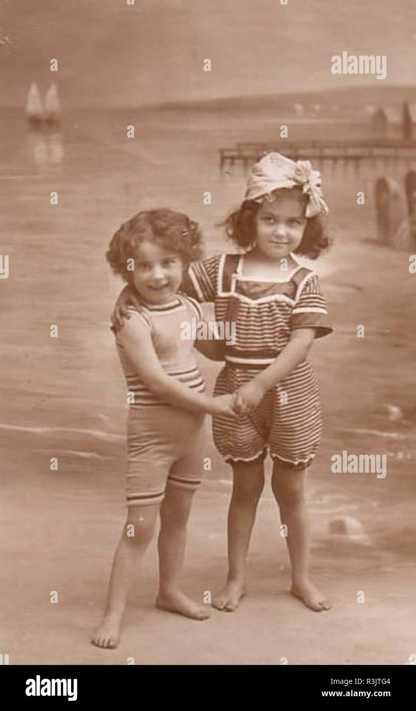 vintage image of a victorian child Stock Photo - Alamy