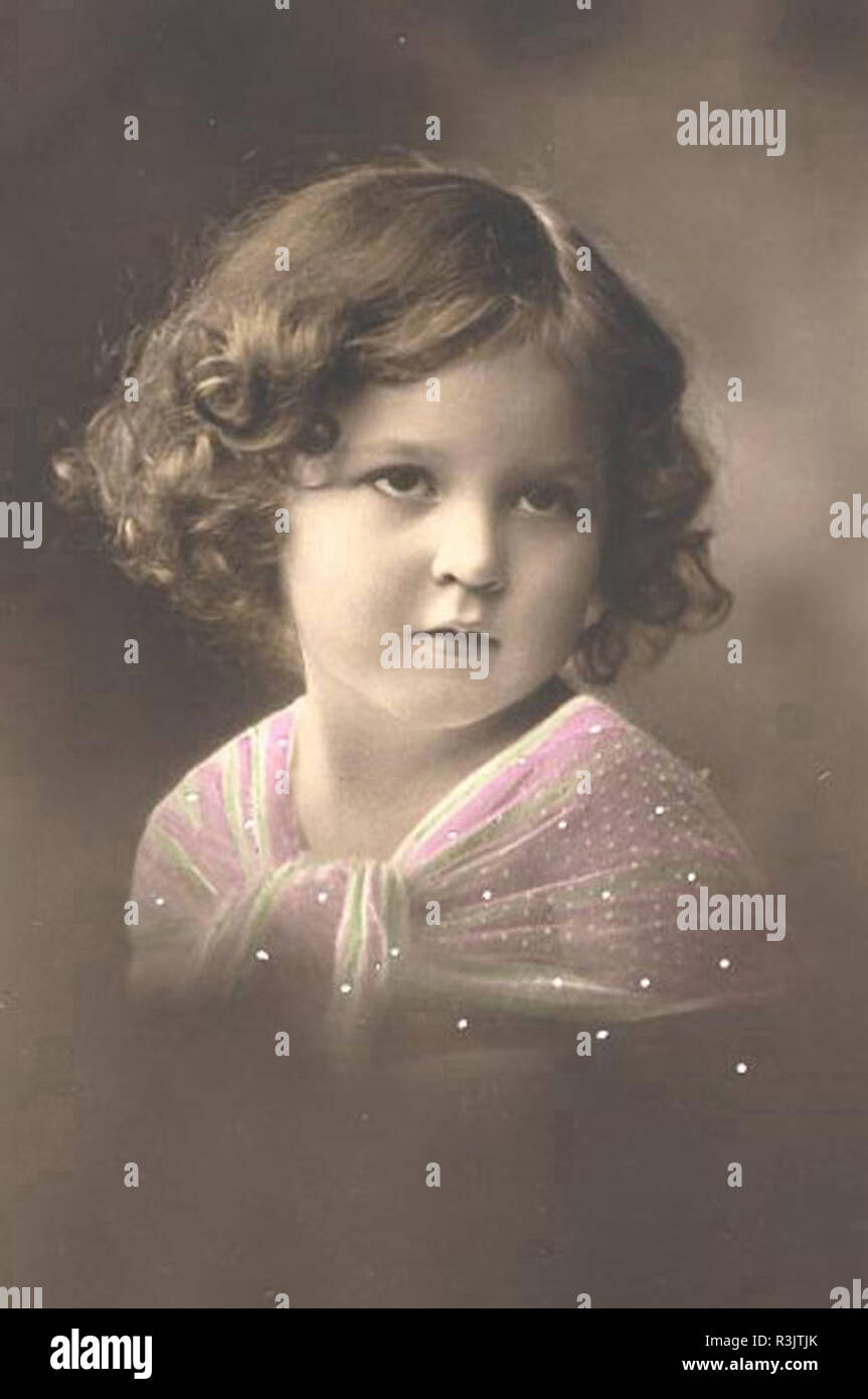 vintage victorian child classic image Stock Photo - Alamy