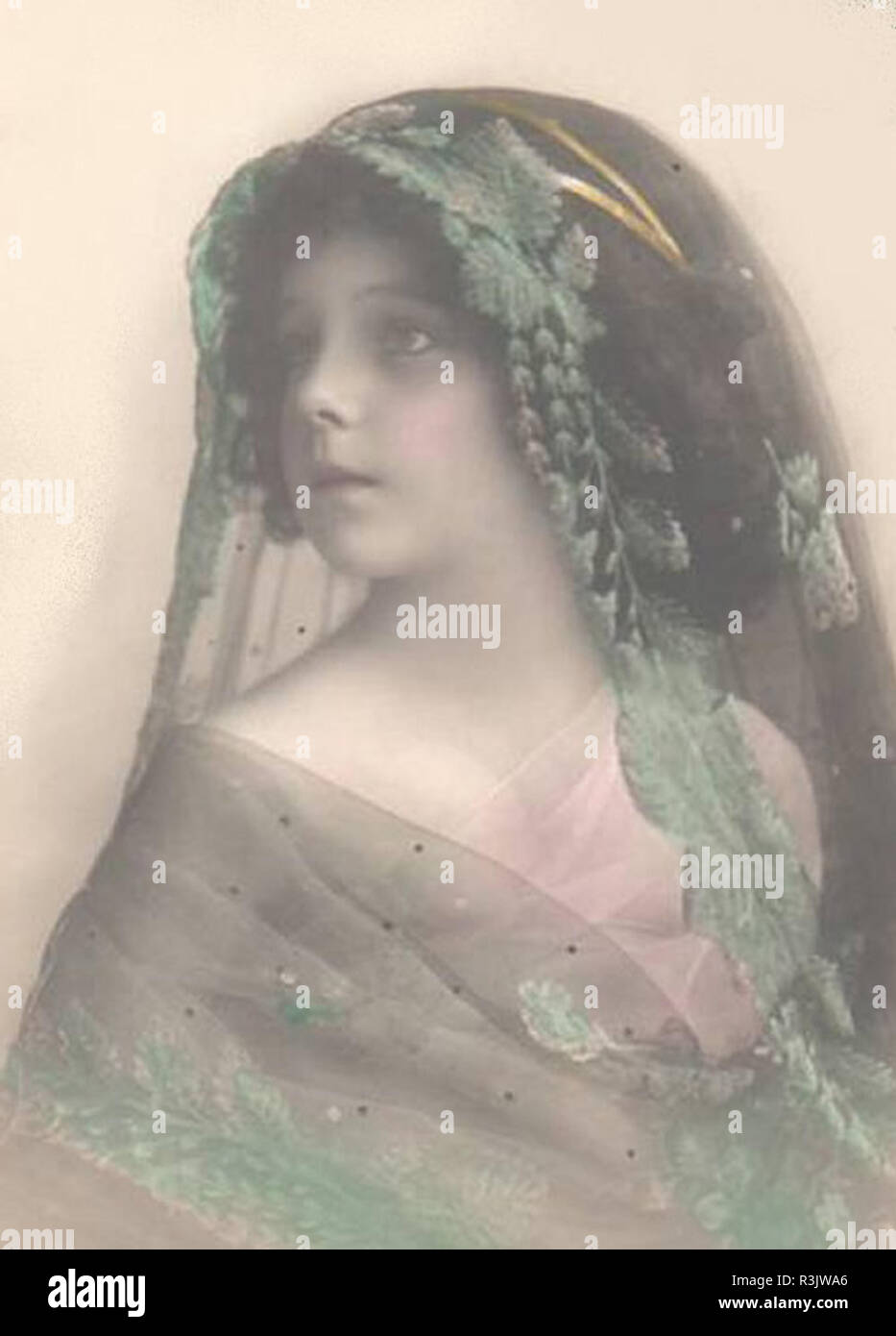 vintage classic victorian image featuring children in period dress ...