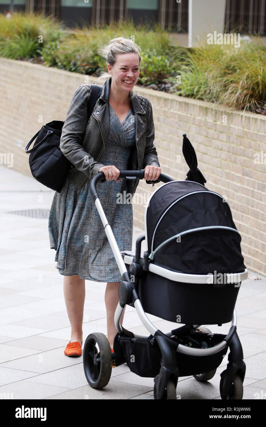 Sharon Marshall outside ITV Studios Featuring: Sharon Marshall Where ...