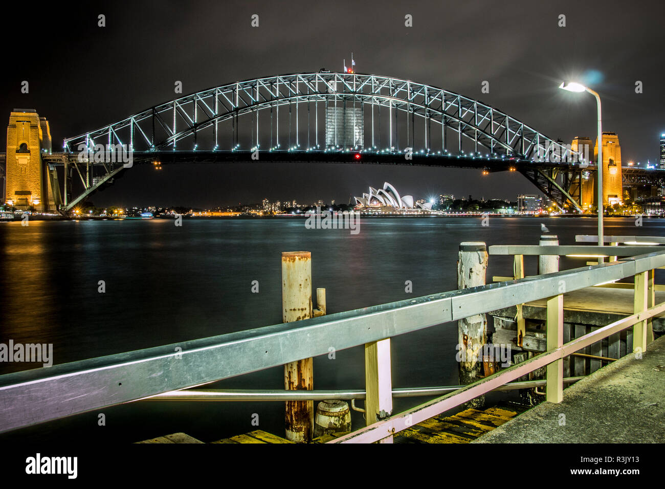 harbour bridge from milson's point Stock Photo - Alamy
