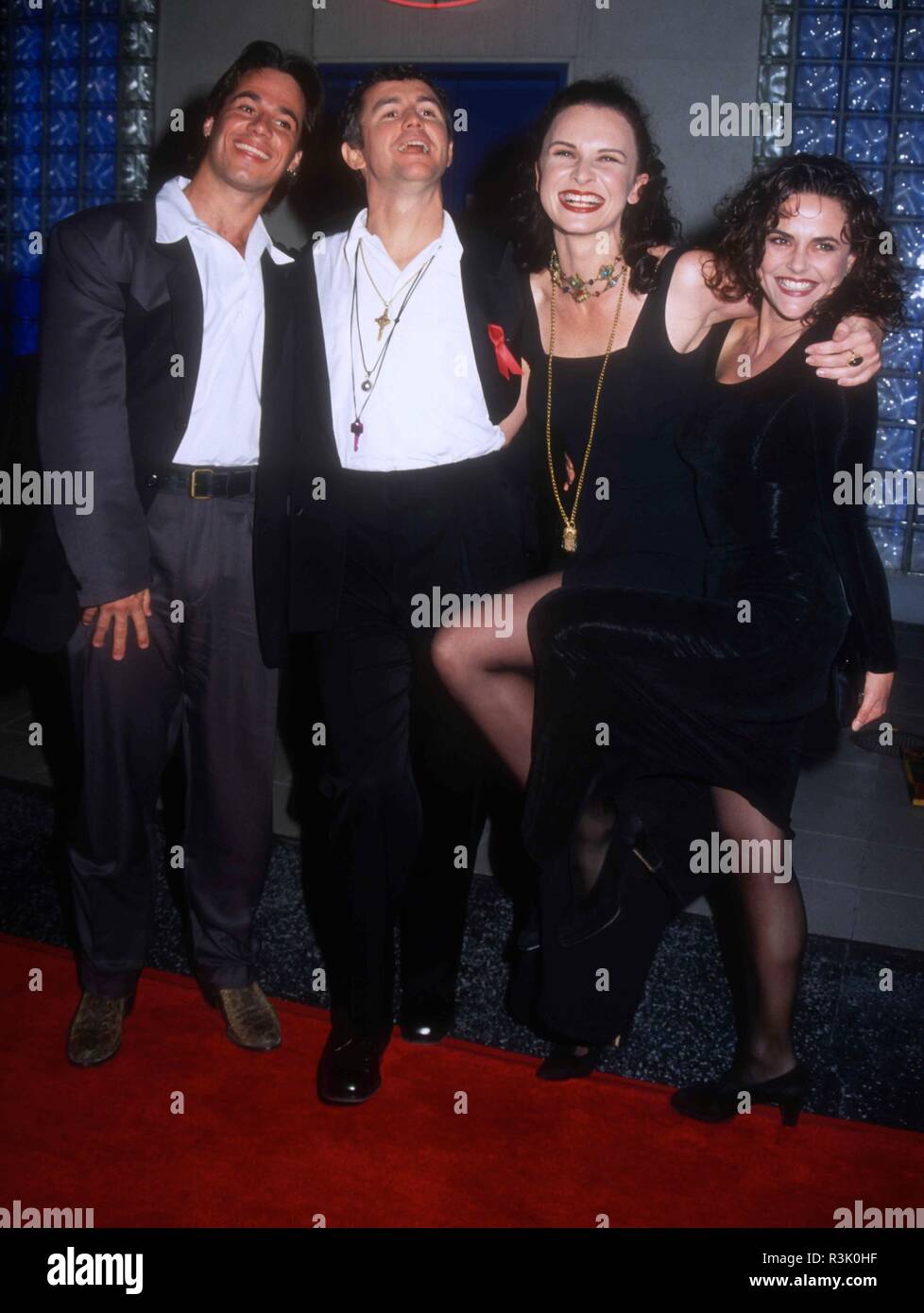 HOLLYWOOD, CA - FEBRUARY 10: (L-R) Actor Paul Mercurio, Director/writer ...