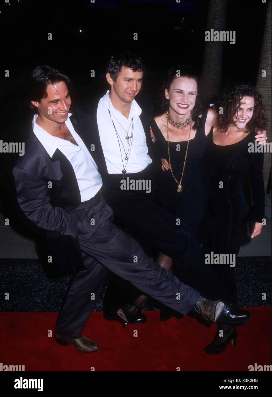 HOLLYWOOD, CA - FEBRUARY 10: (L-R) Actor Paul Mercurio, Director/writer ...
