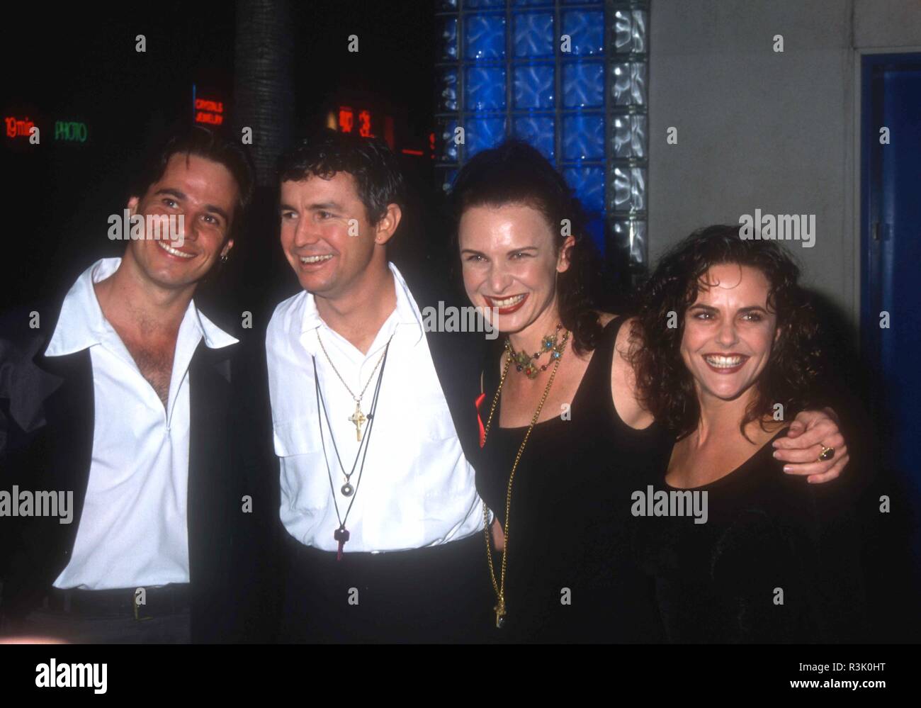 HOLLYWOOD, CA - FEBRUARY 10: (L-R) Actor Paul Mercurio, Director/writer ...