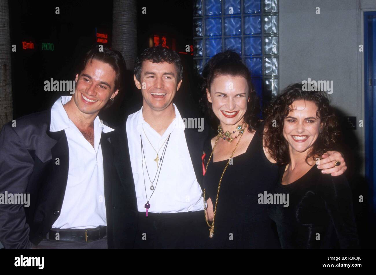 HOLLYWOOD, CA - FEBRUARY 10: (L-R) Actor Paul Mercurio, Director/writer ...