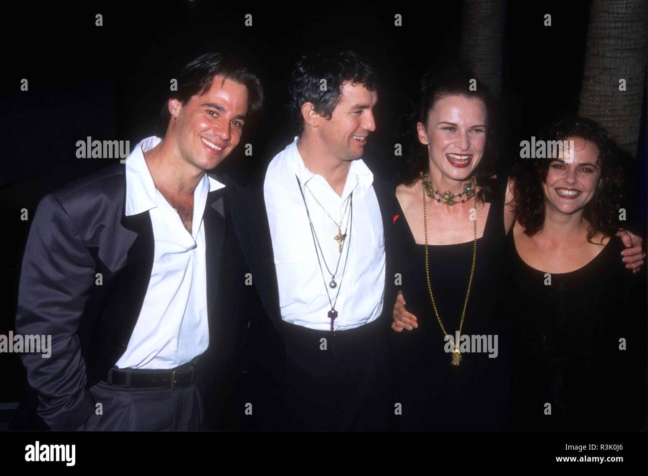 HOLLYWOOD, CA - FEBRUARY 10: (L-R) Actor Paul Mercurio, Director/writer ...