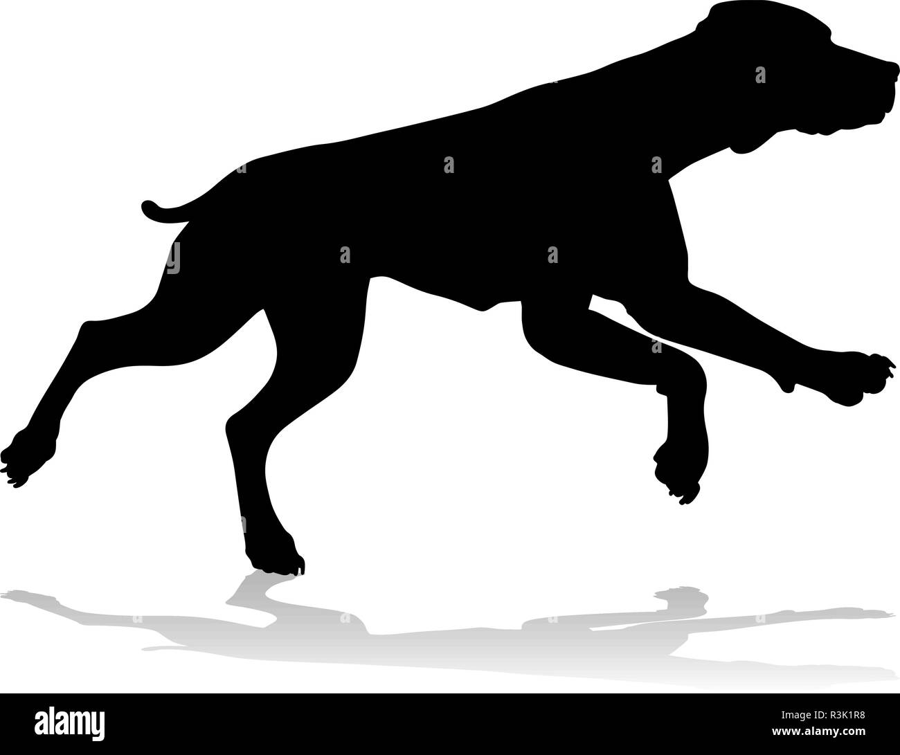 Beagle dog drawing clipart Stock Vector Images - Alamy