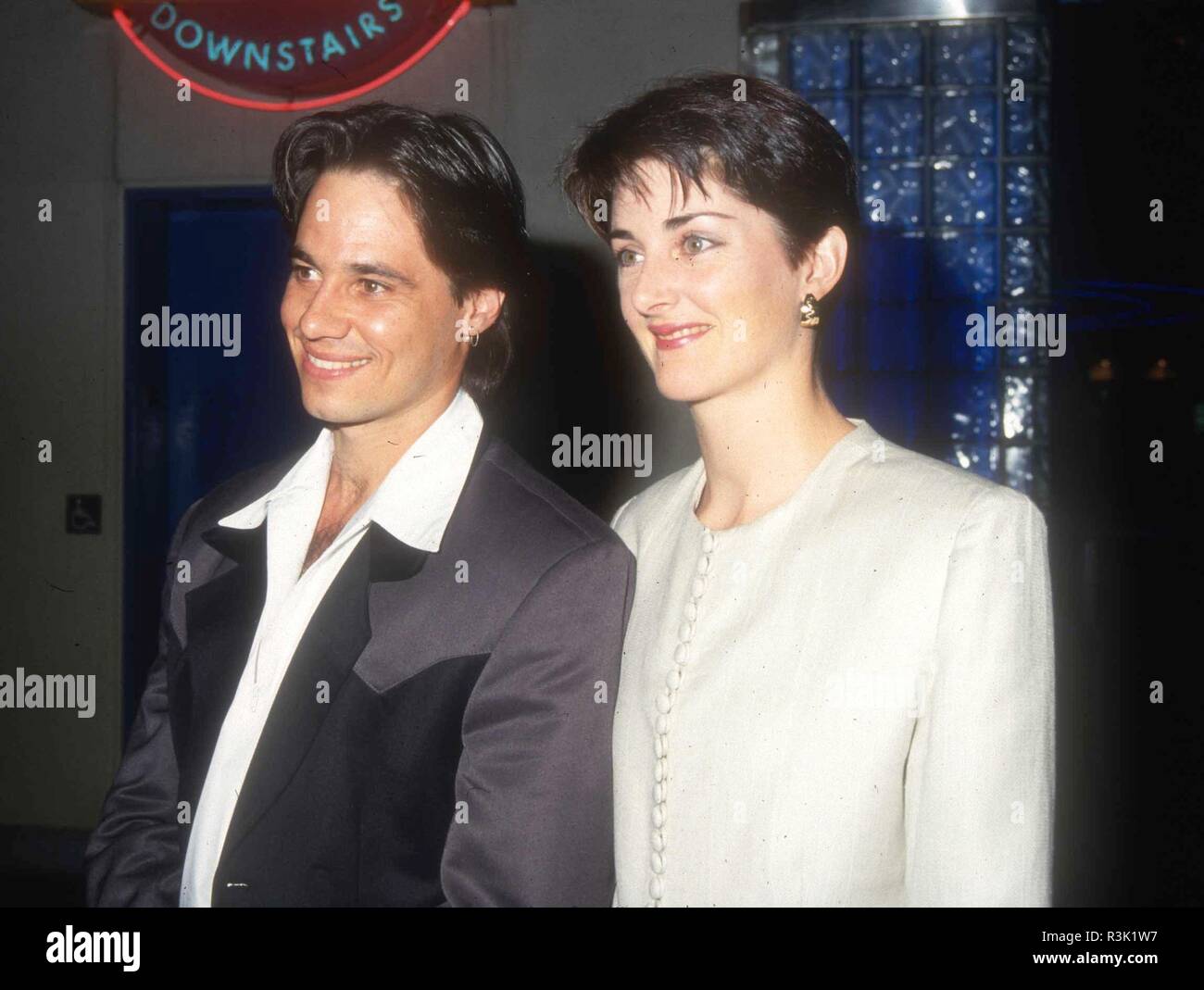 HOLLYWOOD, CA - FEBRUARY 10: (L-R) Actor Paul Mercurio and wife Andrea ...