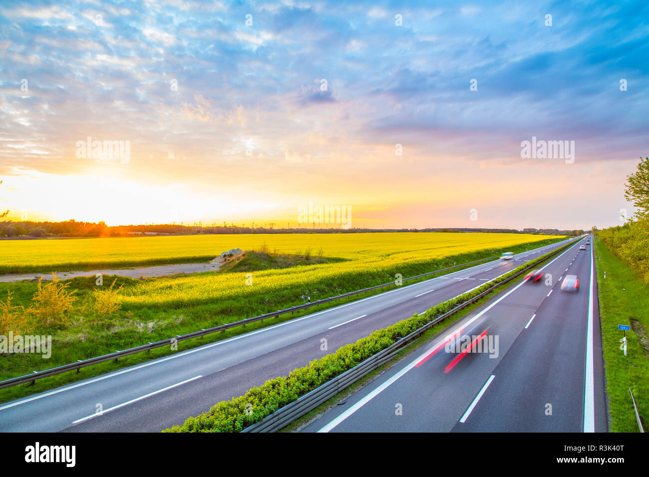 Autobahn - Germany Stock Photo - Alamy
