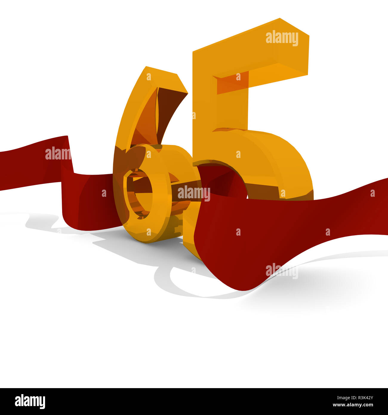 65 years anniversary gold hi-res stock photography and images - Alamy