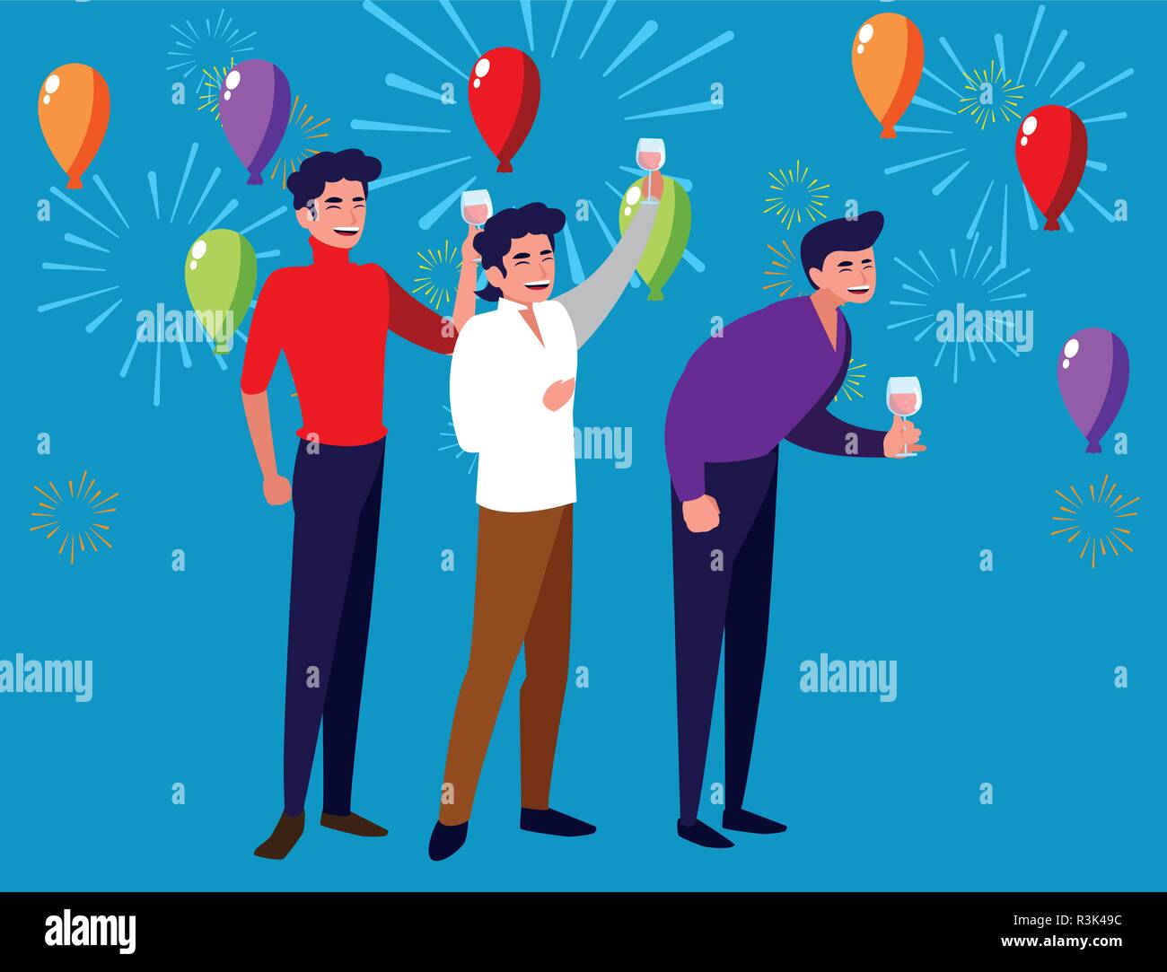 Dancer in nightclub Stock Vector Images - Alamy