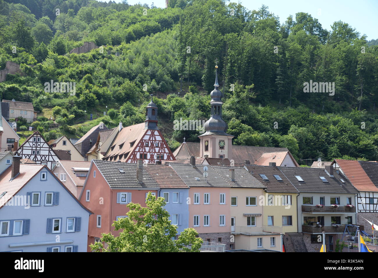 old town of freudenberg am main Stock Photo - Alamy