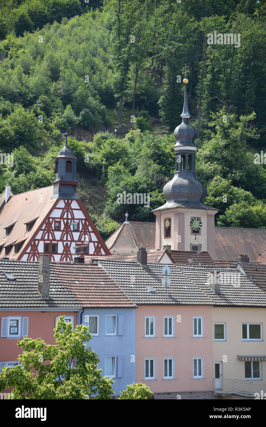 old town of freudenberg am main Stock Photo - Alamy