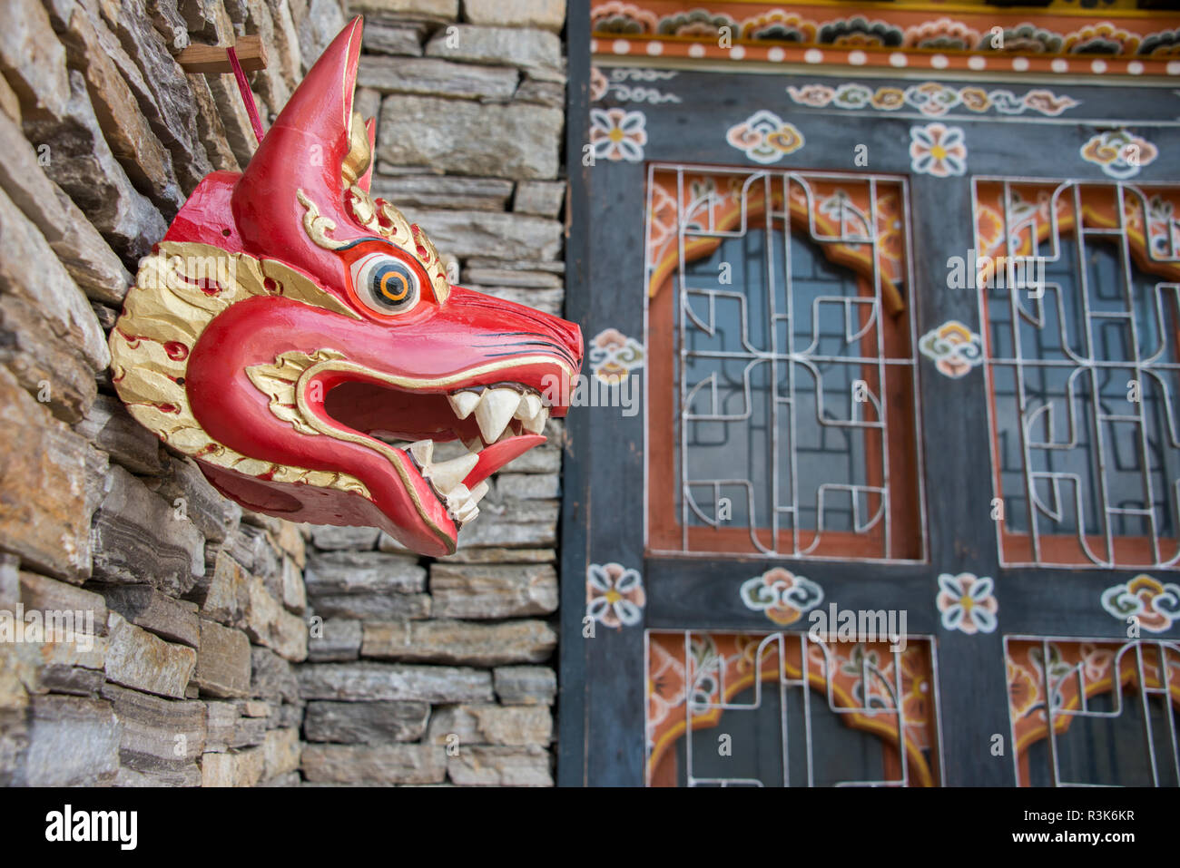 Bhutan, Thimphu, National Library of Bhutan (aka Druk Gyelyong Pedzo ...