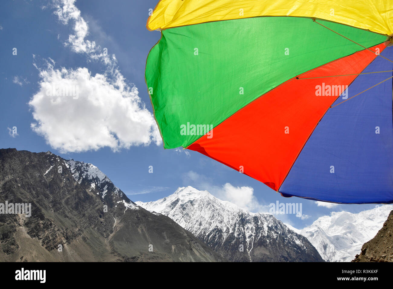 Pakistan, Nagar valley, landscape Stock Photo - Alamy