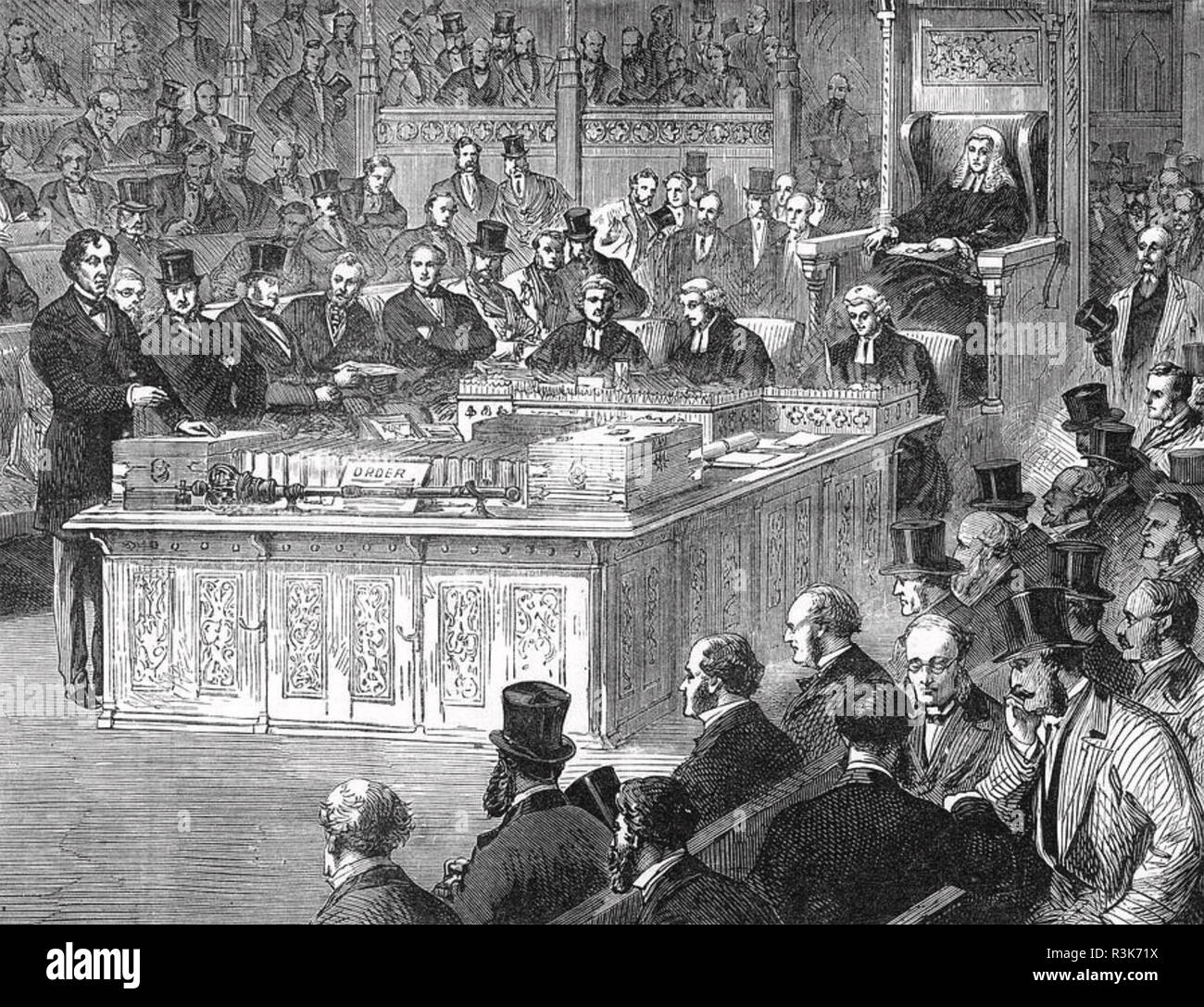 Disraeli speech hi-res stock photography and images - Alamy