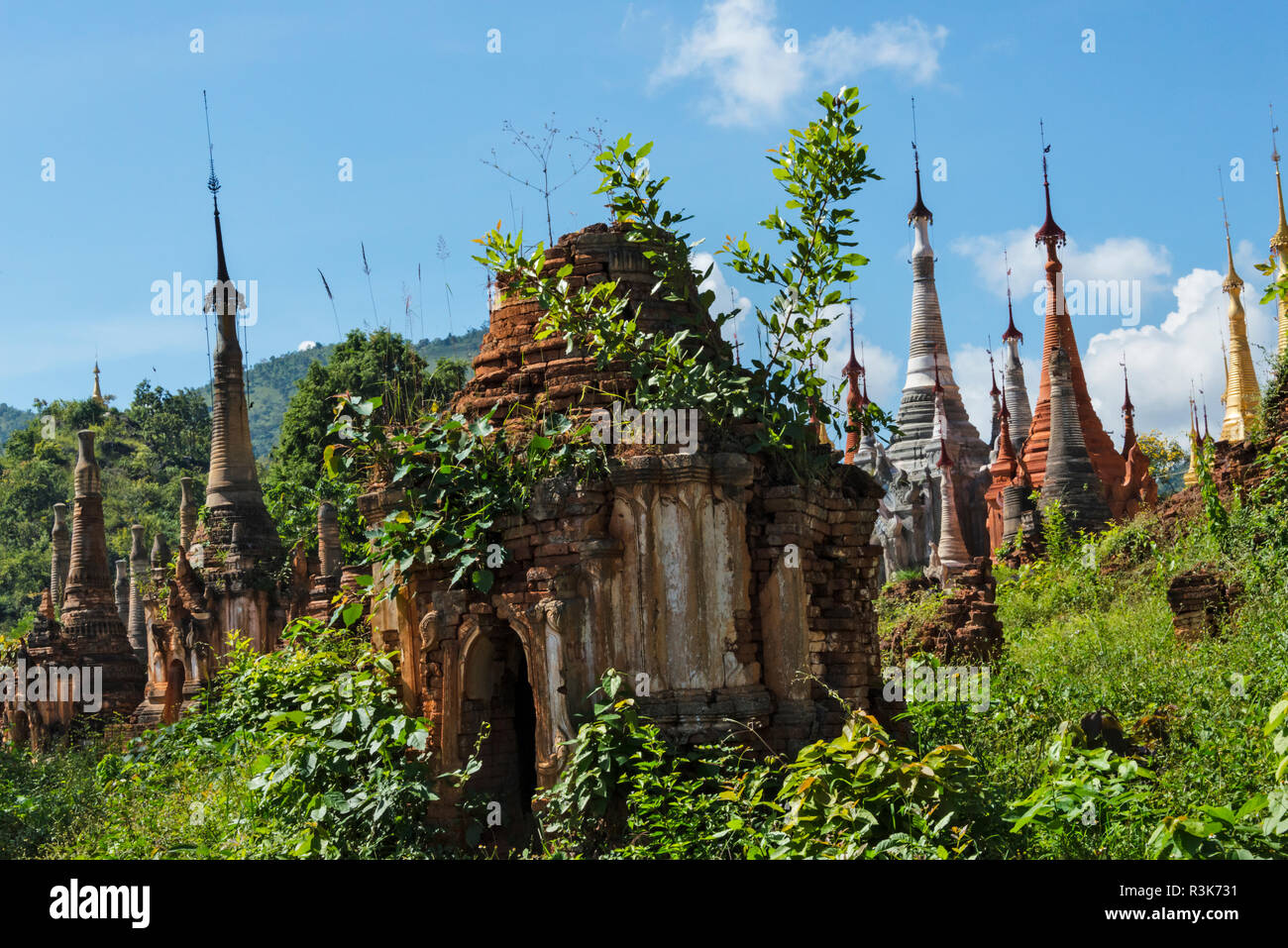 Stupa complex hi-res stock photography and images - Alamy