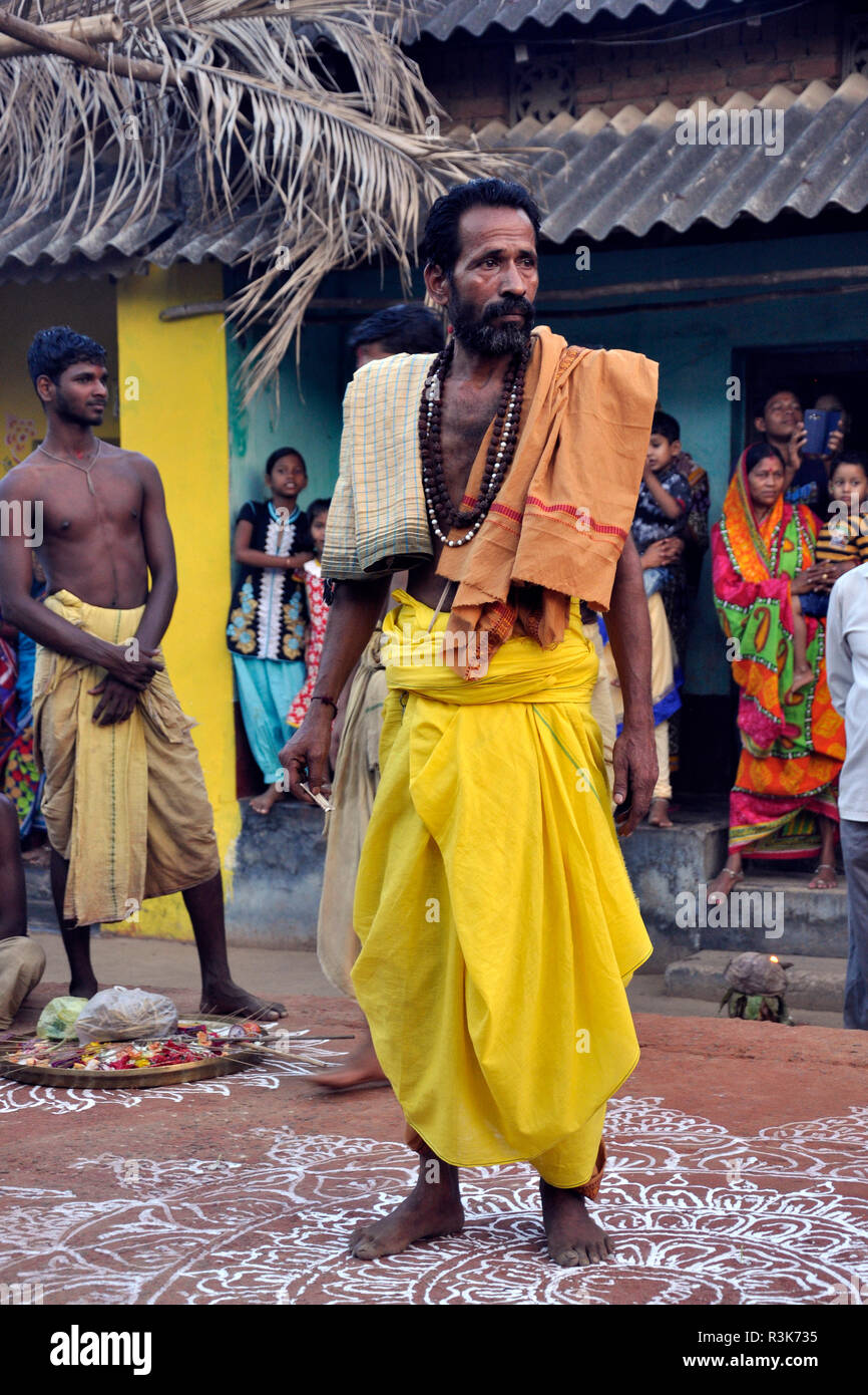 India, Orissa, Ganjam district, Danda Yatra rite Stock Photo - Alamy