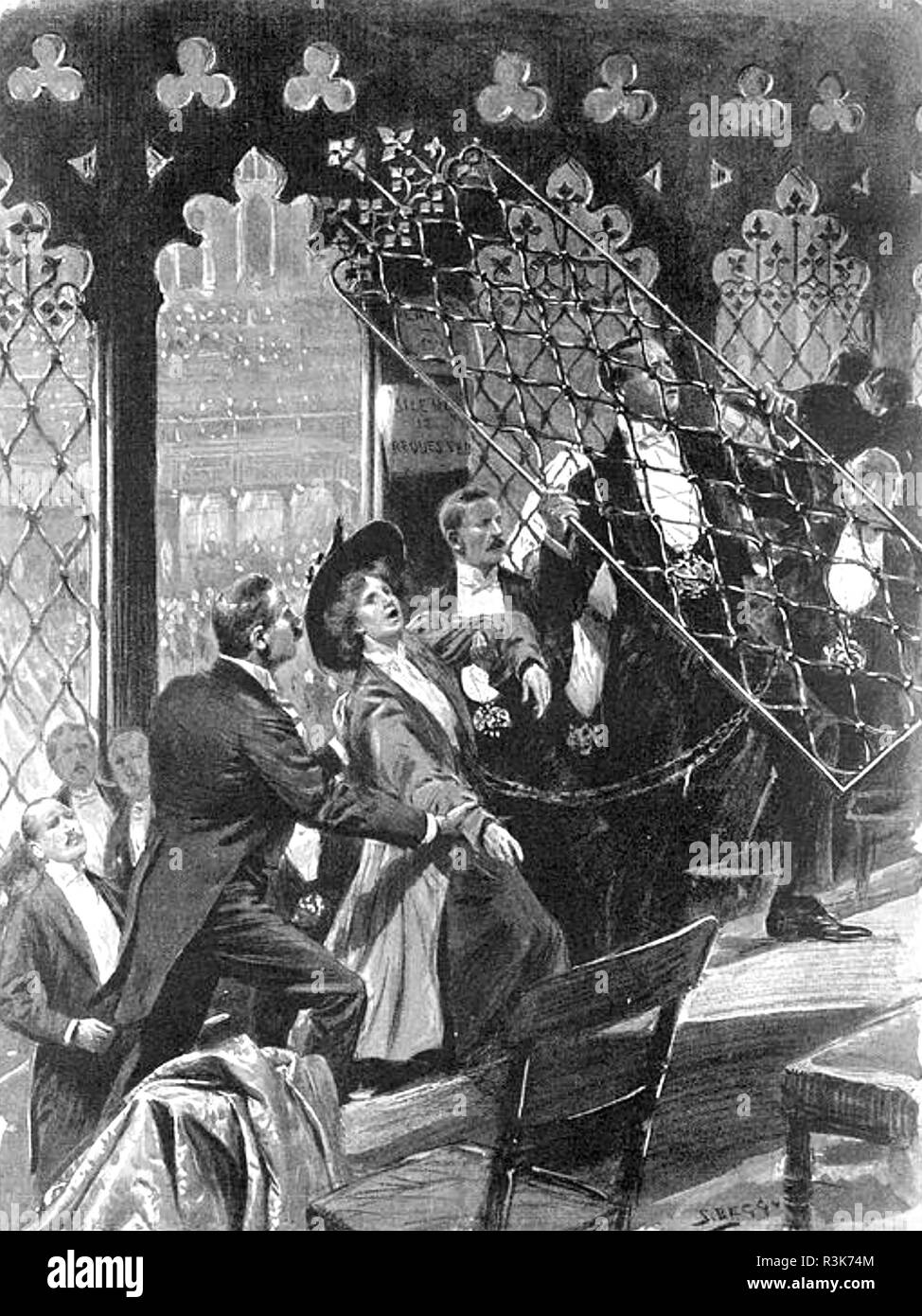 Women chained hi-res stock photography and images - Alamy