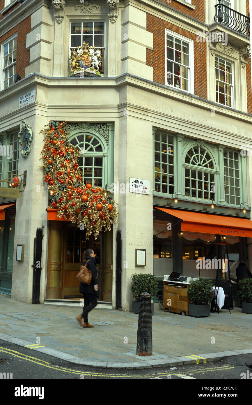 45 jermyn street restaurant hi-res stock photography and images - Alamy