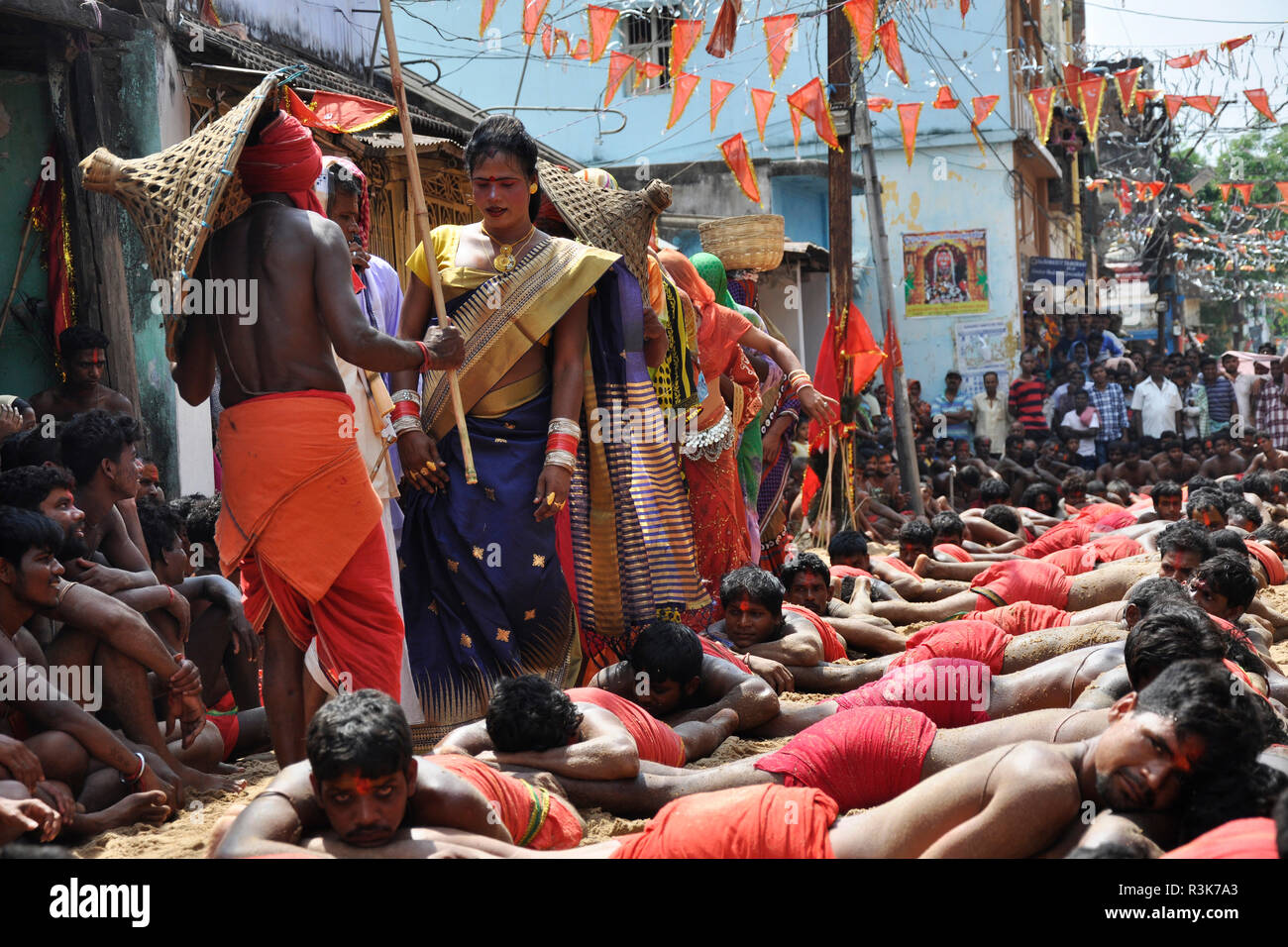 India, Orissa, Ganjam district, Danda Yatra rite Stock Photo - Alamy
