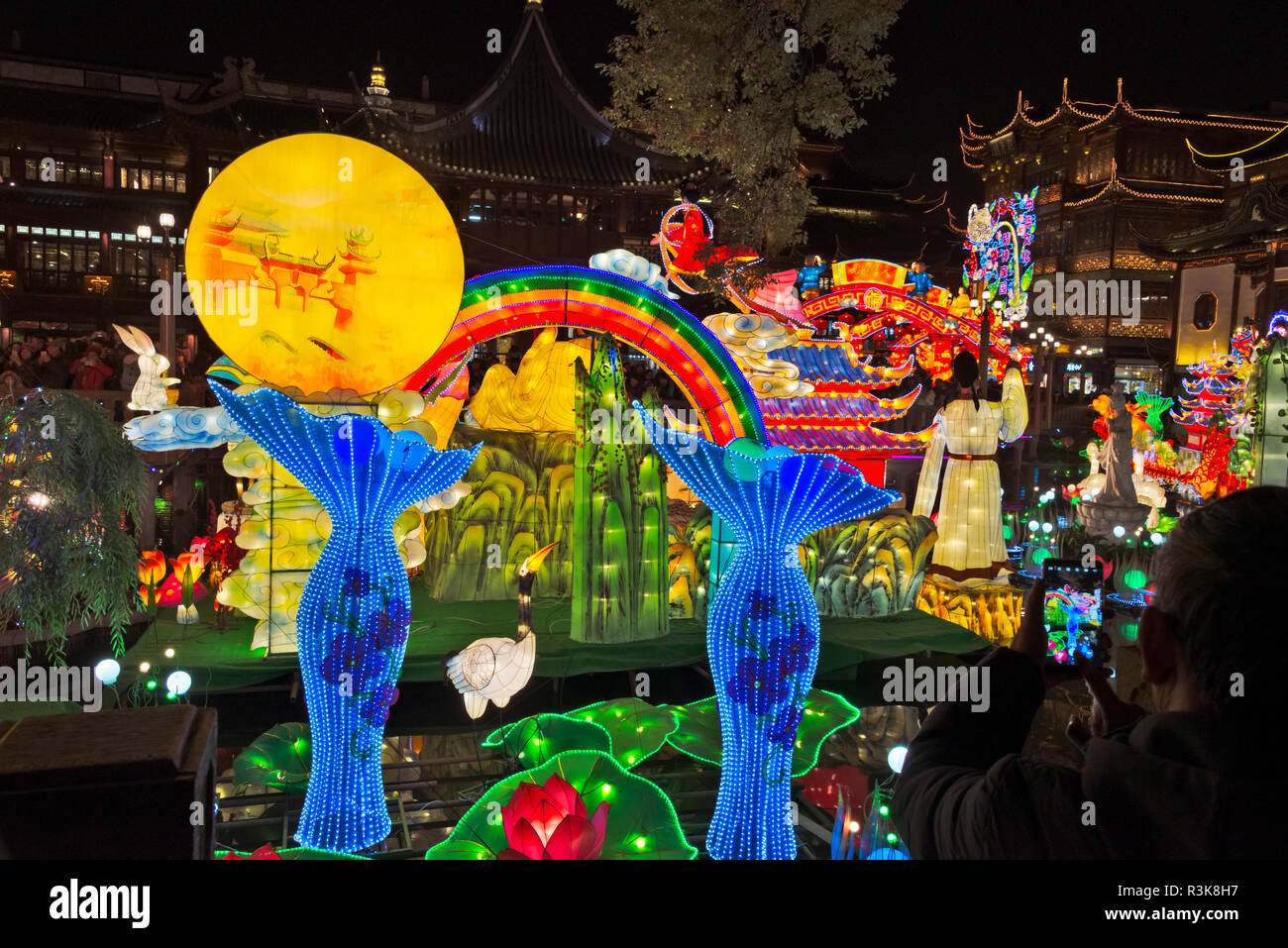 Shanghai Light Festival High Resolution Stock Photography and Images ...