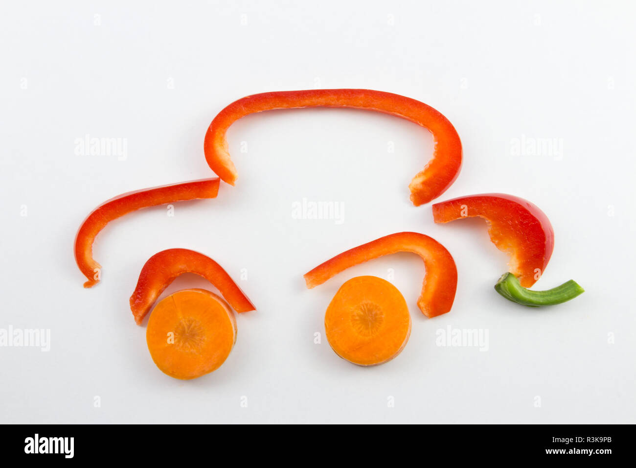 car made of vegetables Stock Photo - Alamy