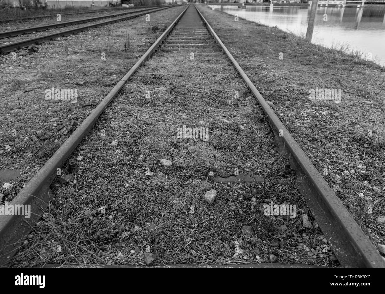 Rhine railroad Black and White Stock Photos & Images - Alamy