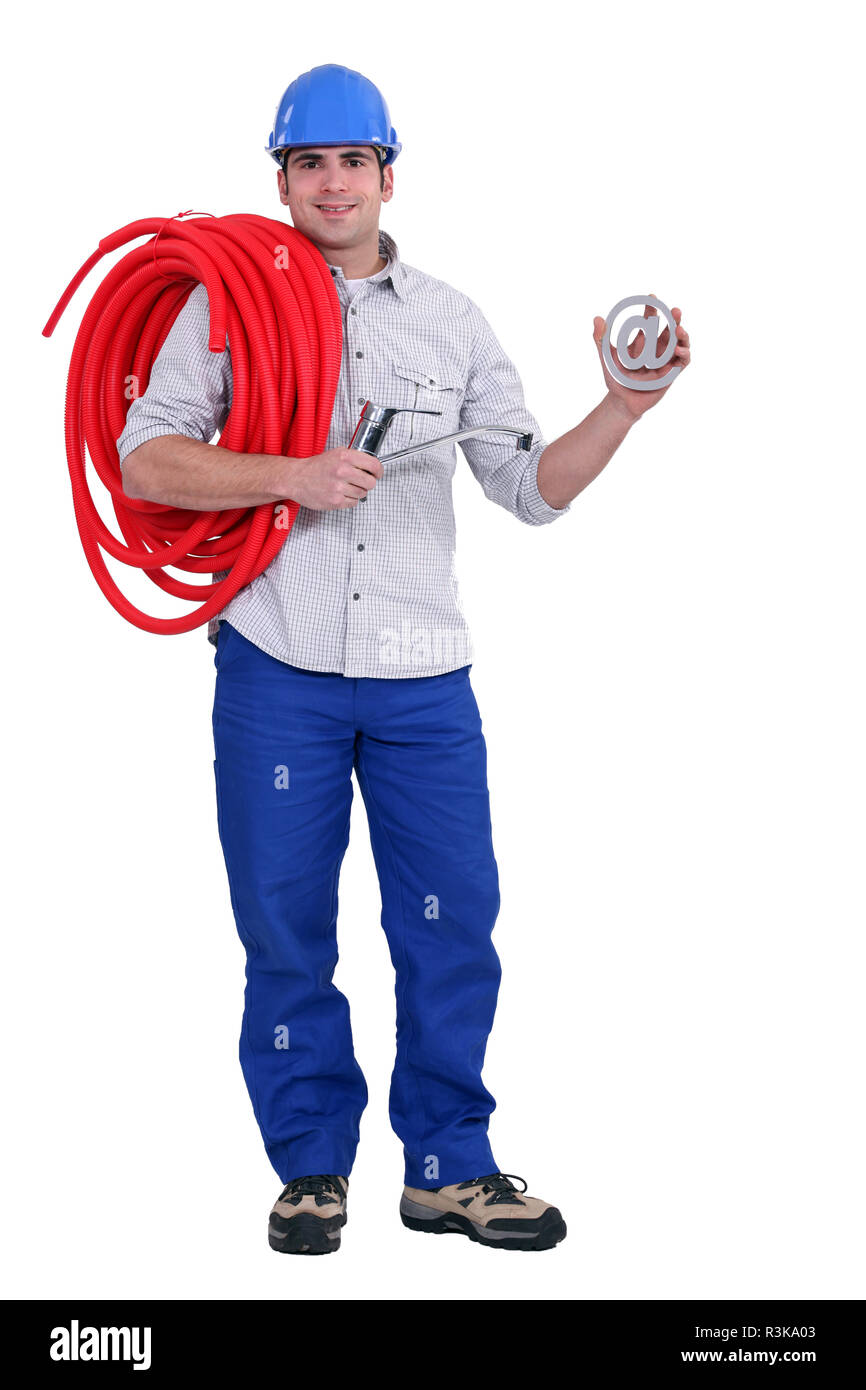 Global contractor Cut Out Stock Images & Pictures - Alamy