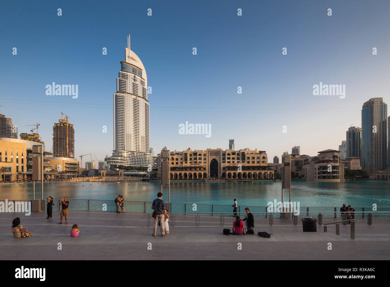 UAE, Downtown Dubai. The Address Downtown Hotel Stock Photo - Alamy