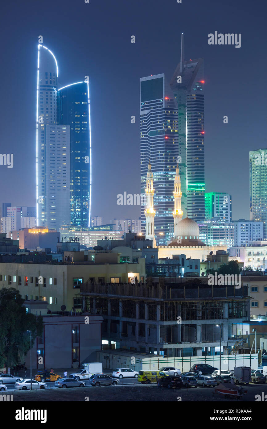 Sheikh zayed road skyline hi-res stock photography and images - Alamy
