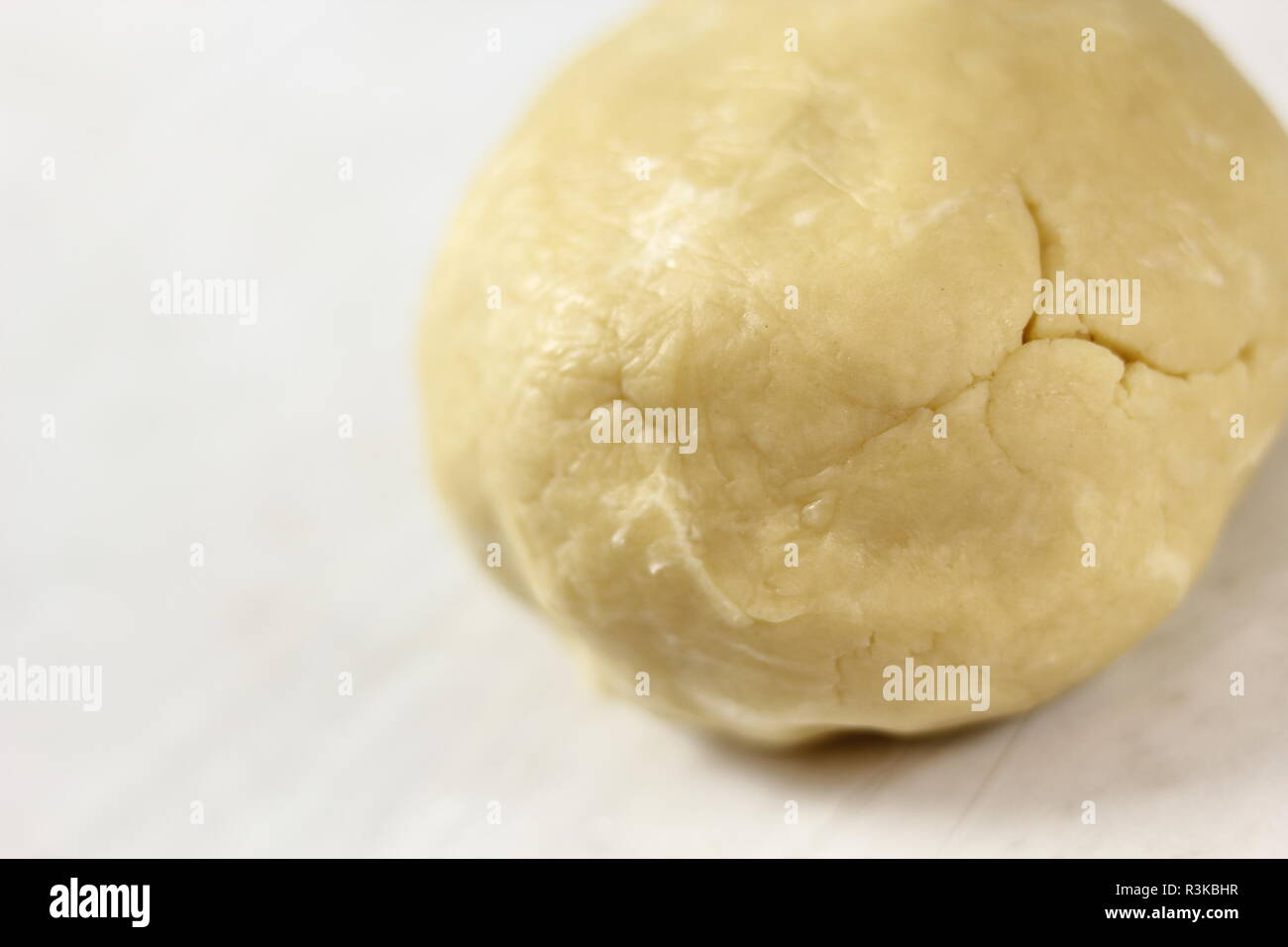 Place dough ball between two layers of clear film. Making Lemon ...