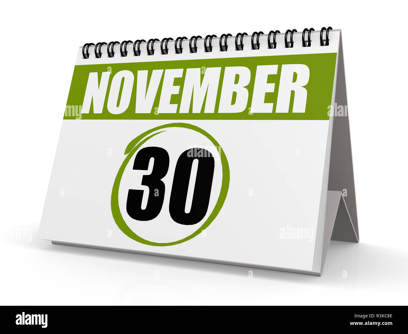 30 date calender Cut Out Stock Images & Pictures - Alamy
