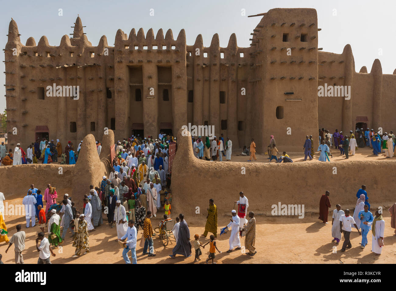 Great Mosque, Djenne, Mali Stock Photo - Alamy