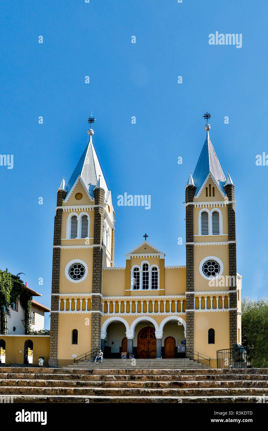Africa, Namibia, Windhoek, St. Mary's Cathedral Stock Photo - Alamy