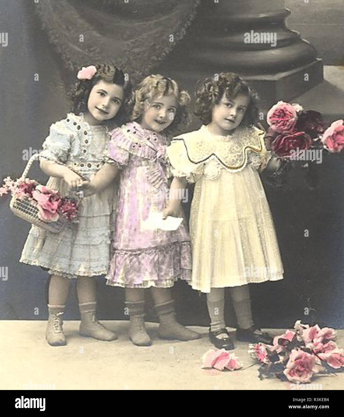 vintage victorian child image Stock Photo - Alamy