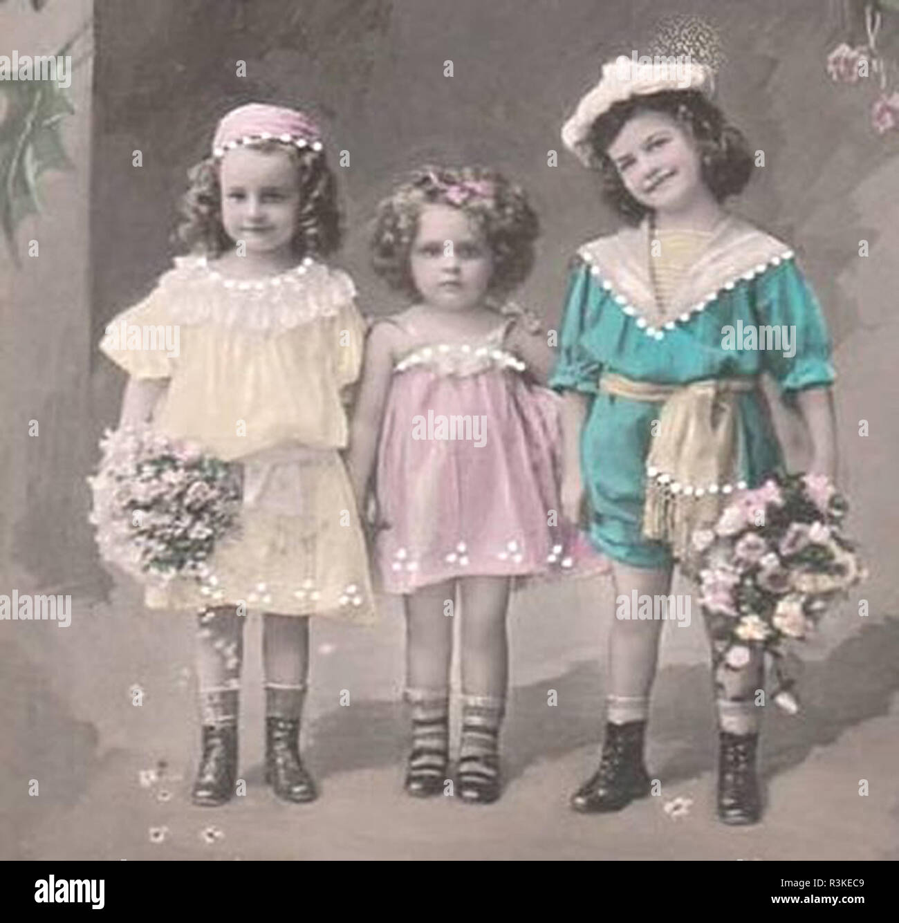 vintage victorian child image Stock Photo - Alamy