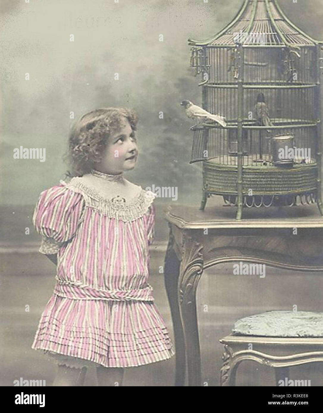 vintage victorian child image Stock Photo - Alamy