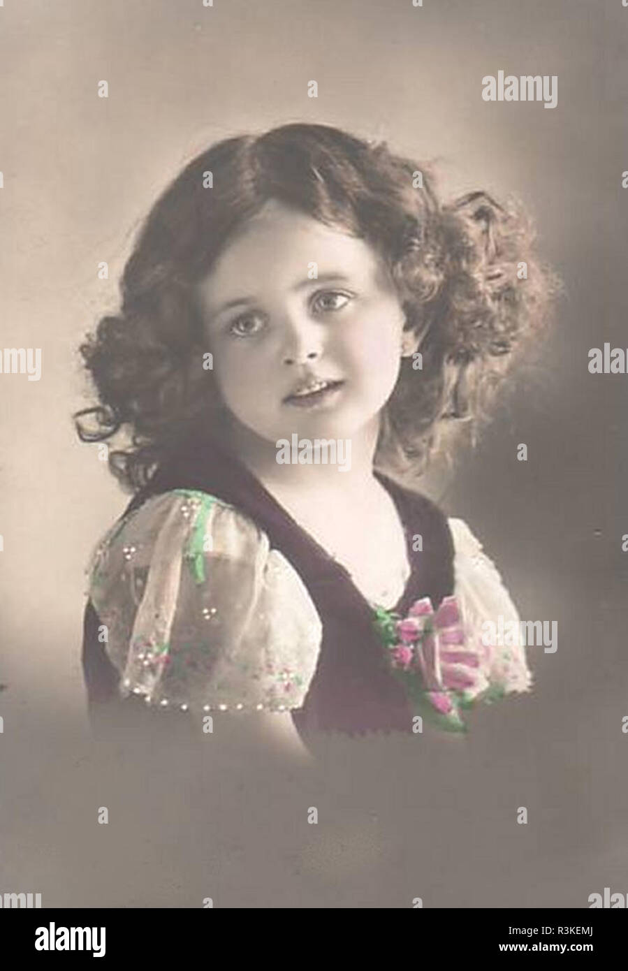 vintage victorian child image Stock Photo - Alamy