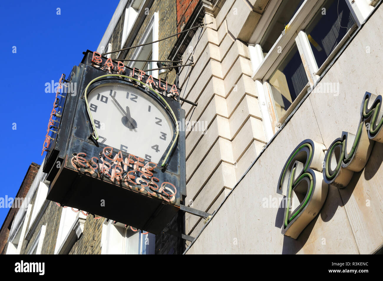 Italian cafe soho hi-res stock photography and images - Alamy